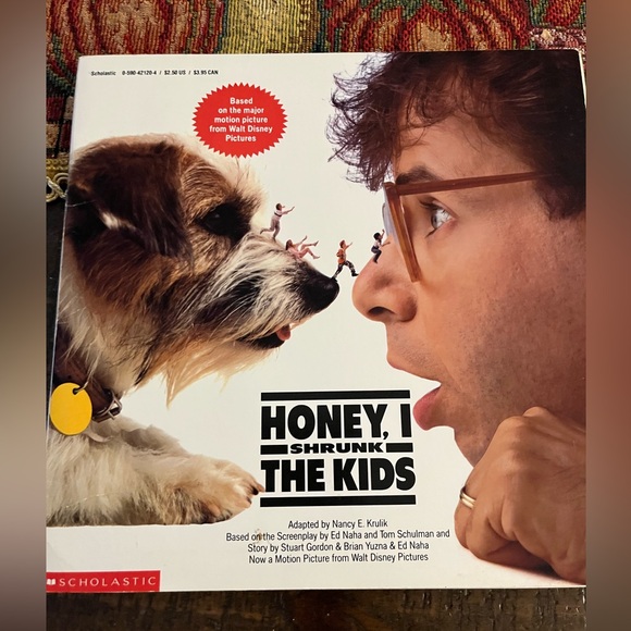 Disney | Other | 3 For 5 9s Honey I Shrunk The Kids Book | Poshmark